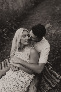 Verona, Wisconsin Wildflower Engagement Session | Kendra + Zack ...