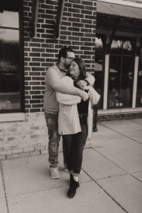 Coffee Shop Engagement Session | AnnikaFrame.com